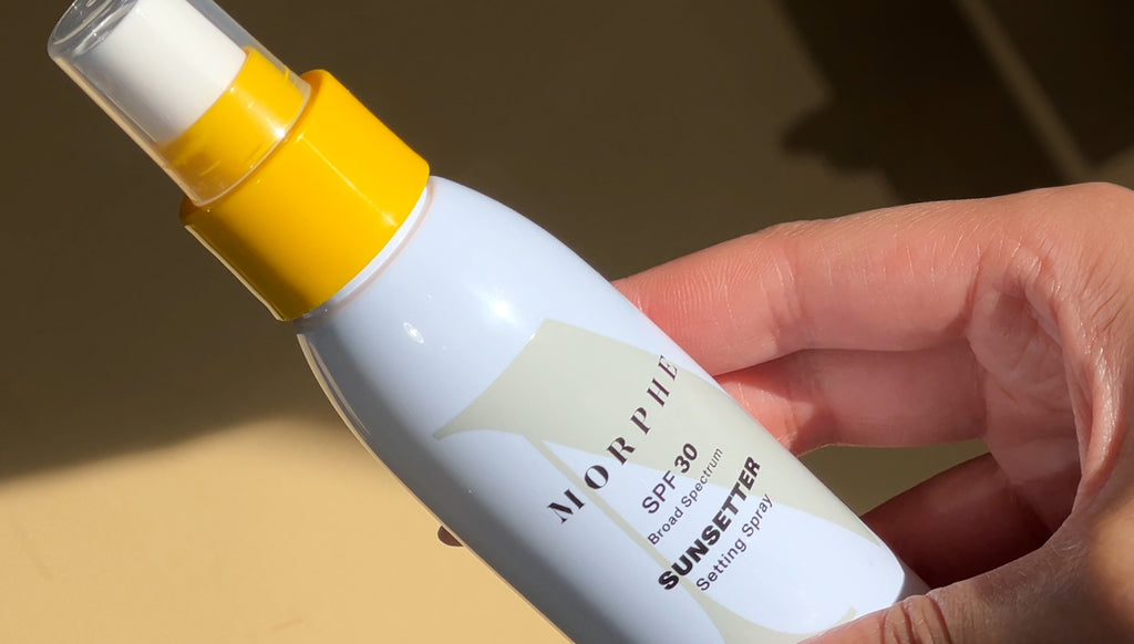 How to Use A Sunscreen Setting Spray In Your Makeup Routine | Morphe