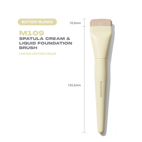 Buttery Blends M109 Spatula Foundation Brush – Morphe US